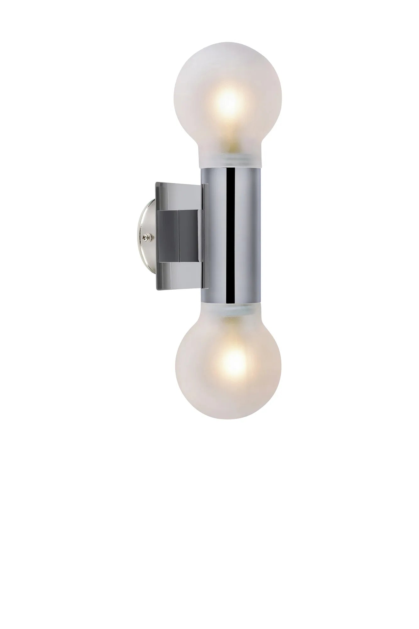 Carla Wall Lamp Chrome Double – Markslöjd